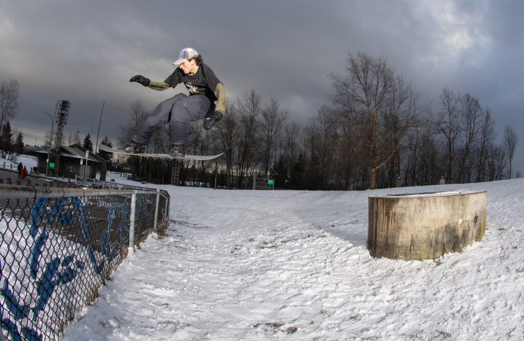 Plaid Fence - Snowboard Canada Magazine